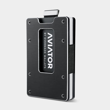 AVIATOR Slim Wallet mit Münzfach und RFID-Schutz