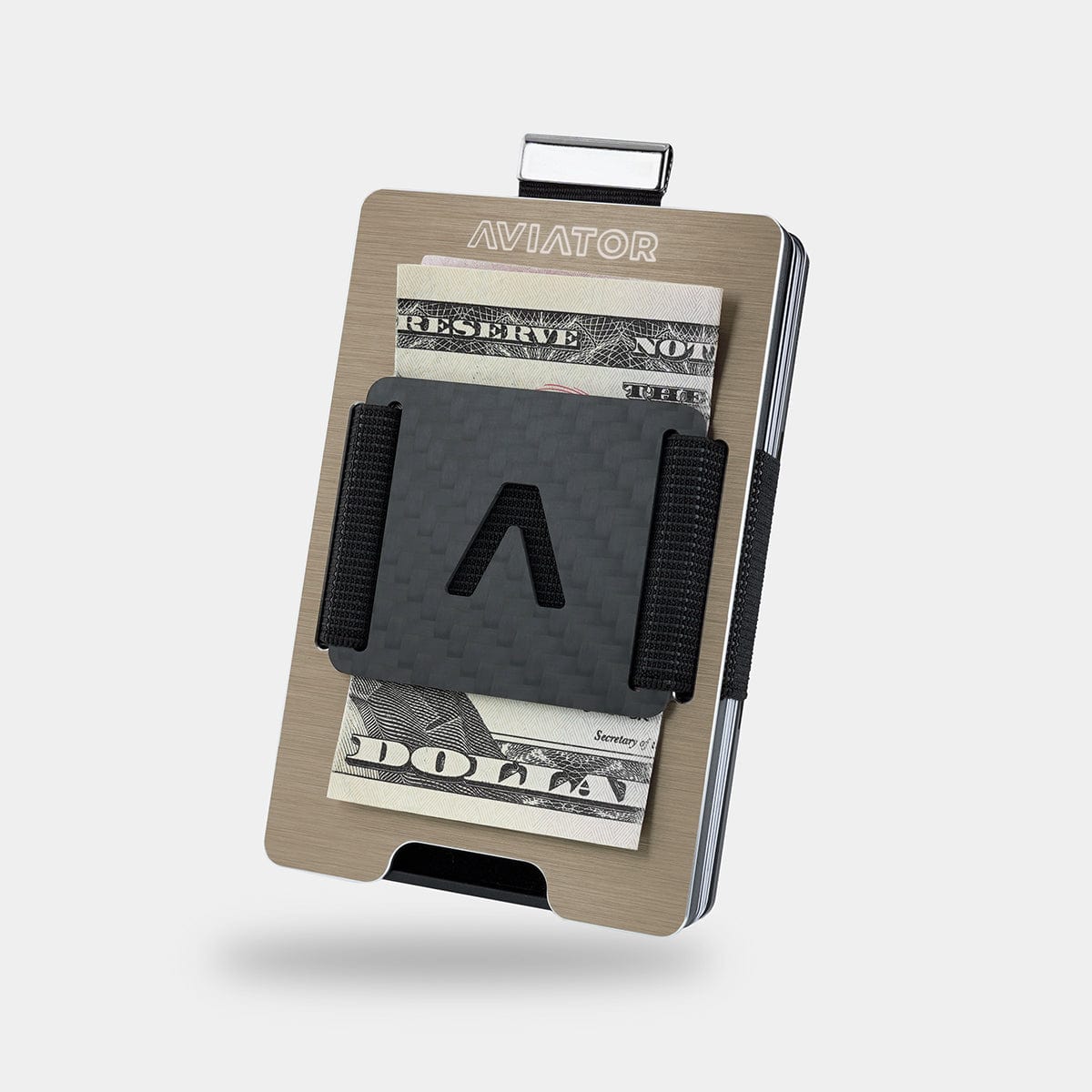 Brushed Sand Slim Wallets | Slide | Best Metal Wallets - AVIATOR by ...