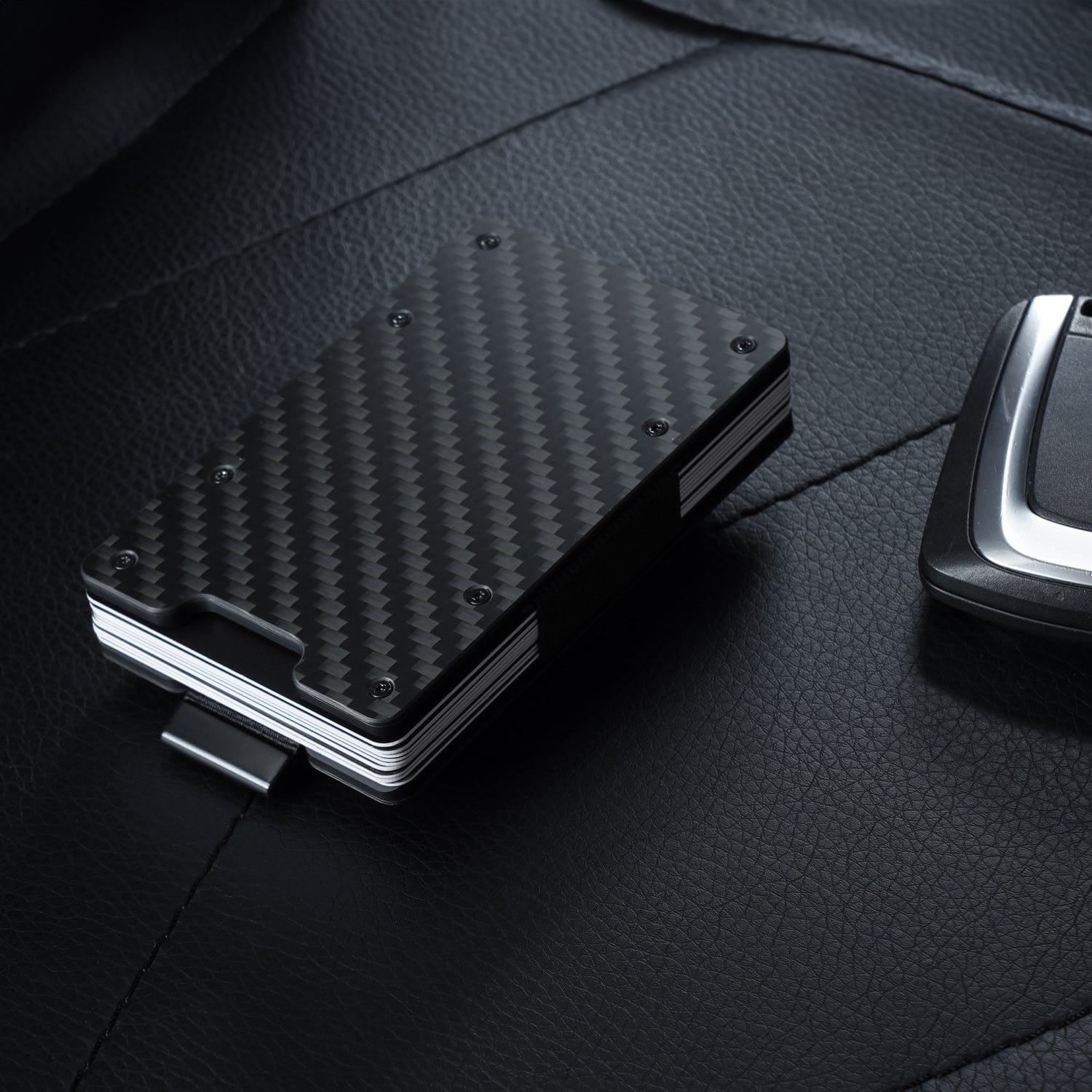 Carbon Fiber | Slide ONE Wallet + 3D printed AirTag Holder - AVIATOR by ...