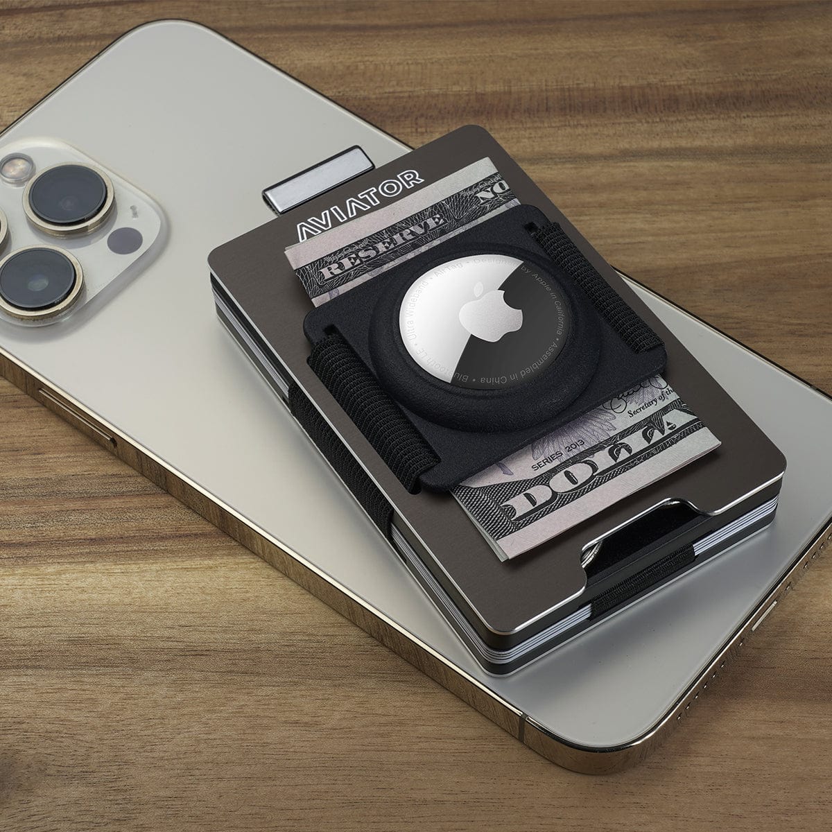 Deep Cedar | Slide | Slim Wallet | Metal Wallet - AVIATOR by EVERMADE ...