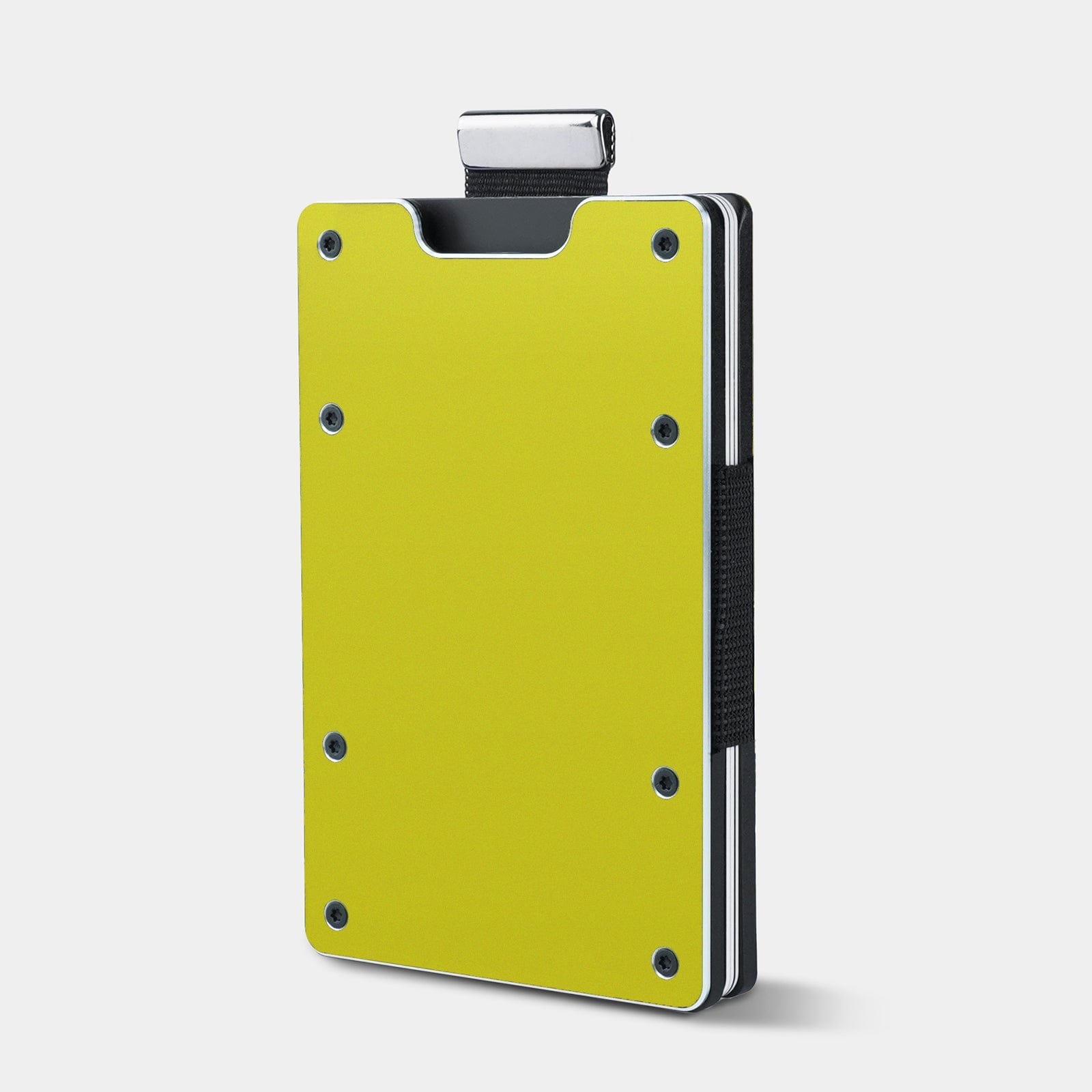 Electric Lime Metal Slim Wallet - AVIATOR by EVERMADE WALLETS