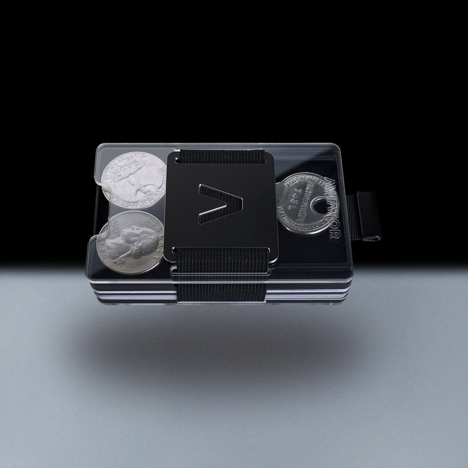 Fusion Black | Acrylic Frame | Transparent Slide Wallet - AVIATOR by ...