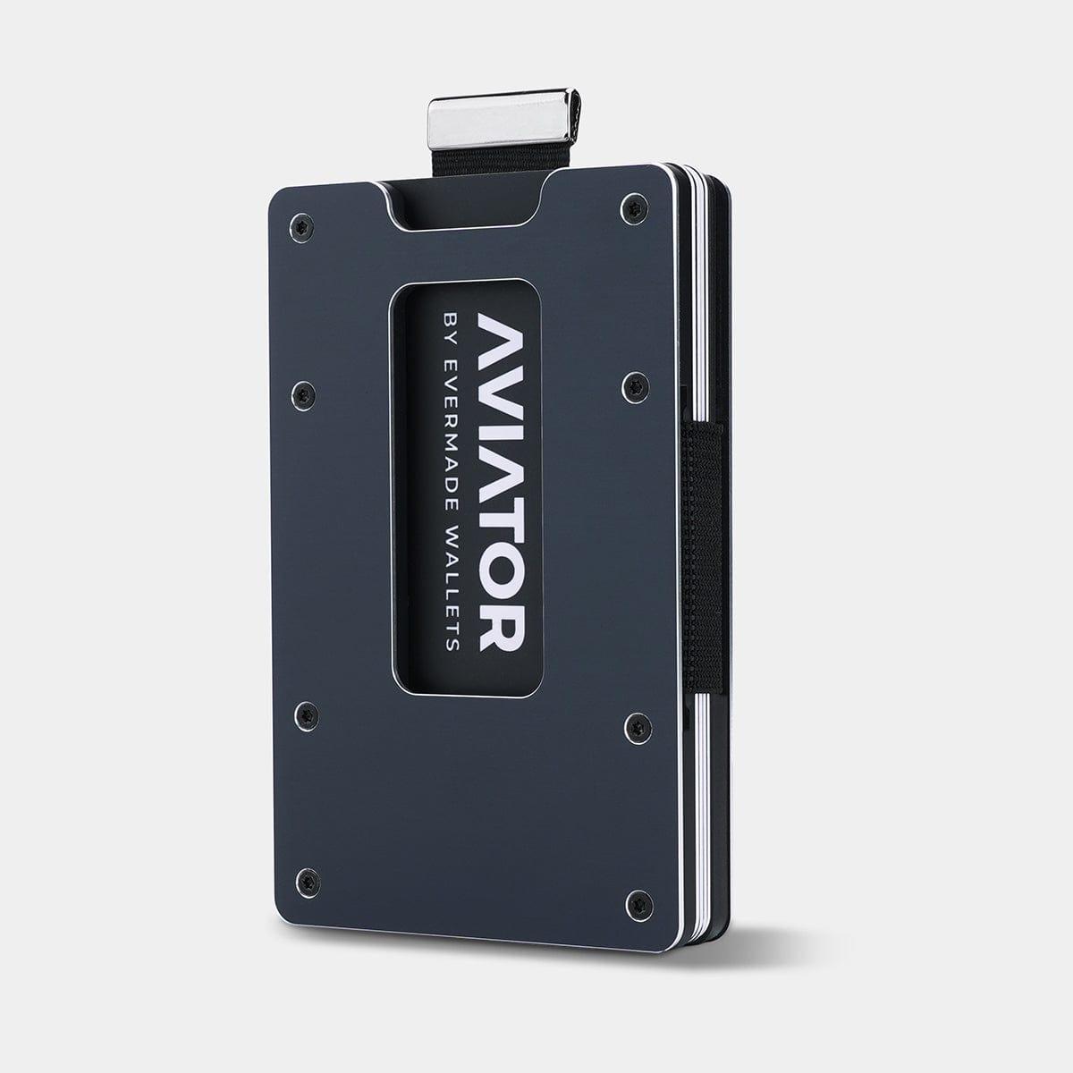 Graphite Blue | Slide | Slim Wallet | Metal Wallet - AVIATOR by ...