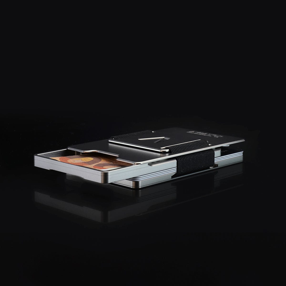 Titan #1 | Titanium Double Coin Compartment - AVIATOR by EVERMADE WALLETS