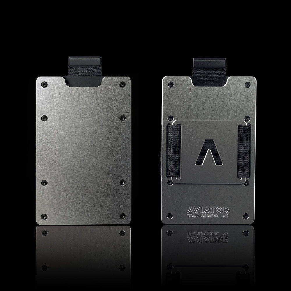 Titanium Wallets - Handmade in Germany | The AVIATOR Wallet - AVIATOR ...
