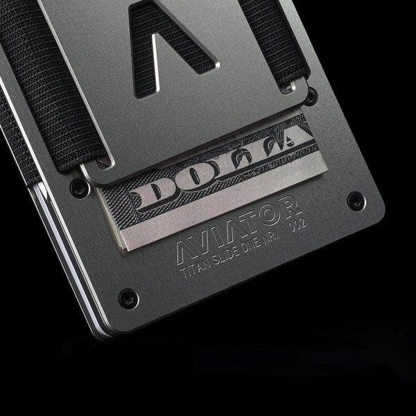 Titan One Slide | Best Titanium Slim Wallet | Aviator Wallet - AVIATOR ...
