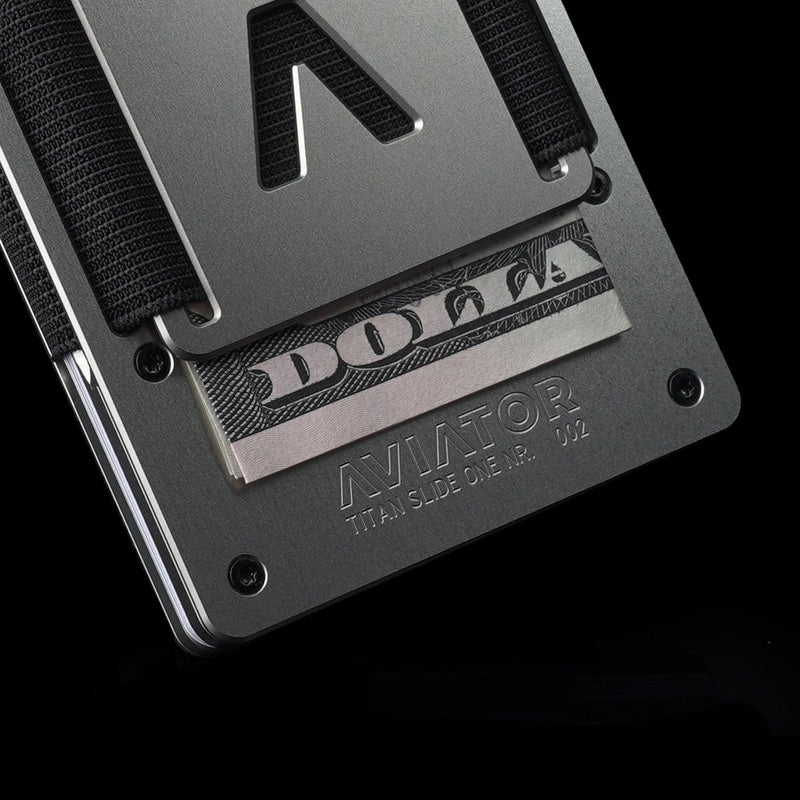 Titan One Slide | Best Titanium Slim Wallet | Aviator Wallet - AVIATOR ...