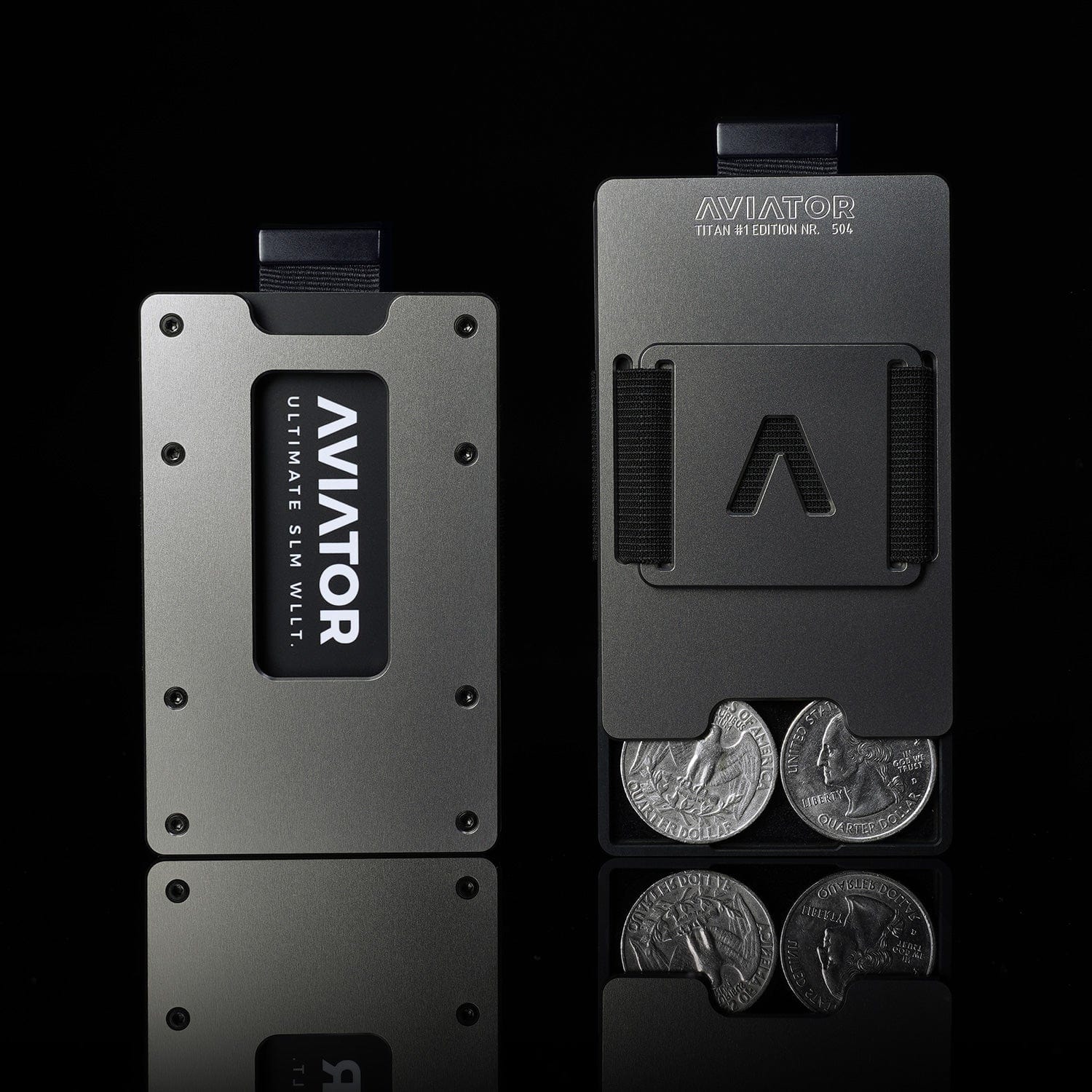 AVIATOR Wallet: German Made Metal Slim Wallets | AVIATOR Wallet