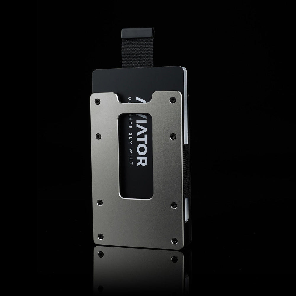 AVIATOR Wallet: German Made Metal Slim Wallets | AVIATOR Wallet