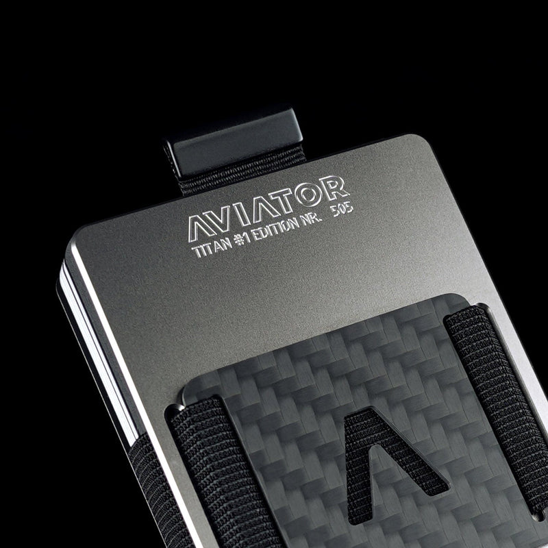 Titan One Slide | Best Titanium Slim Wallet | Aviator Wallet - AVIATOR ...