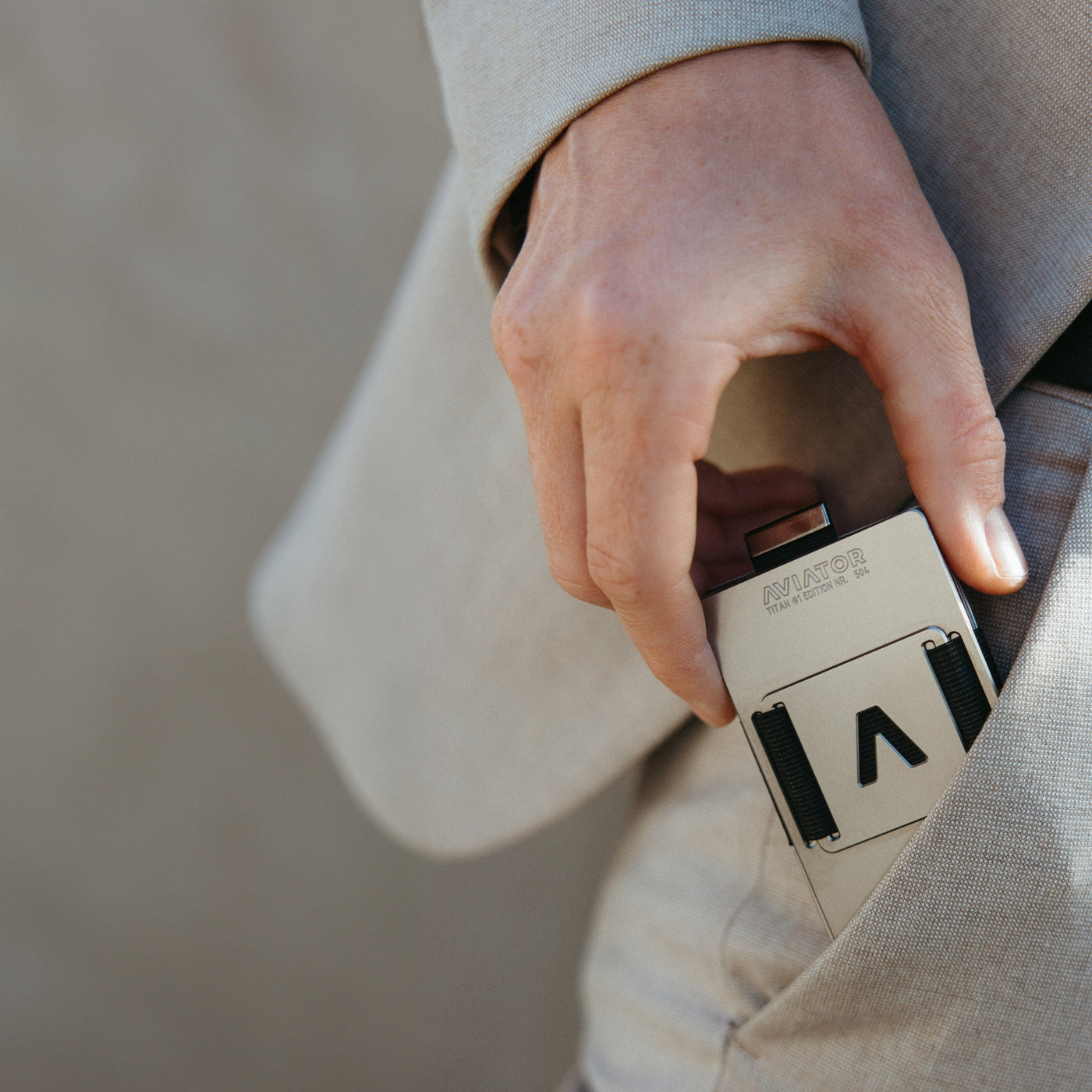 Titanium Wallets - Handmade in Germany | The AVIATOR Wallet - AVIATOR ...