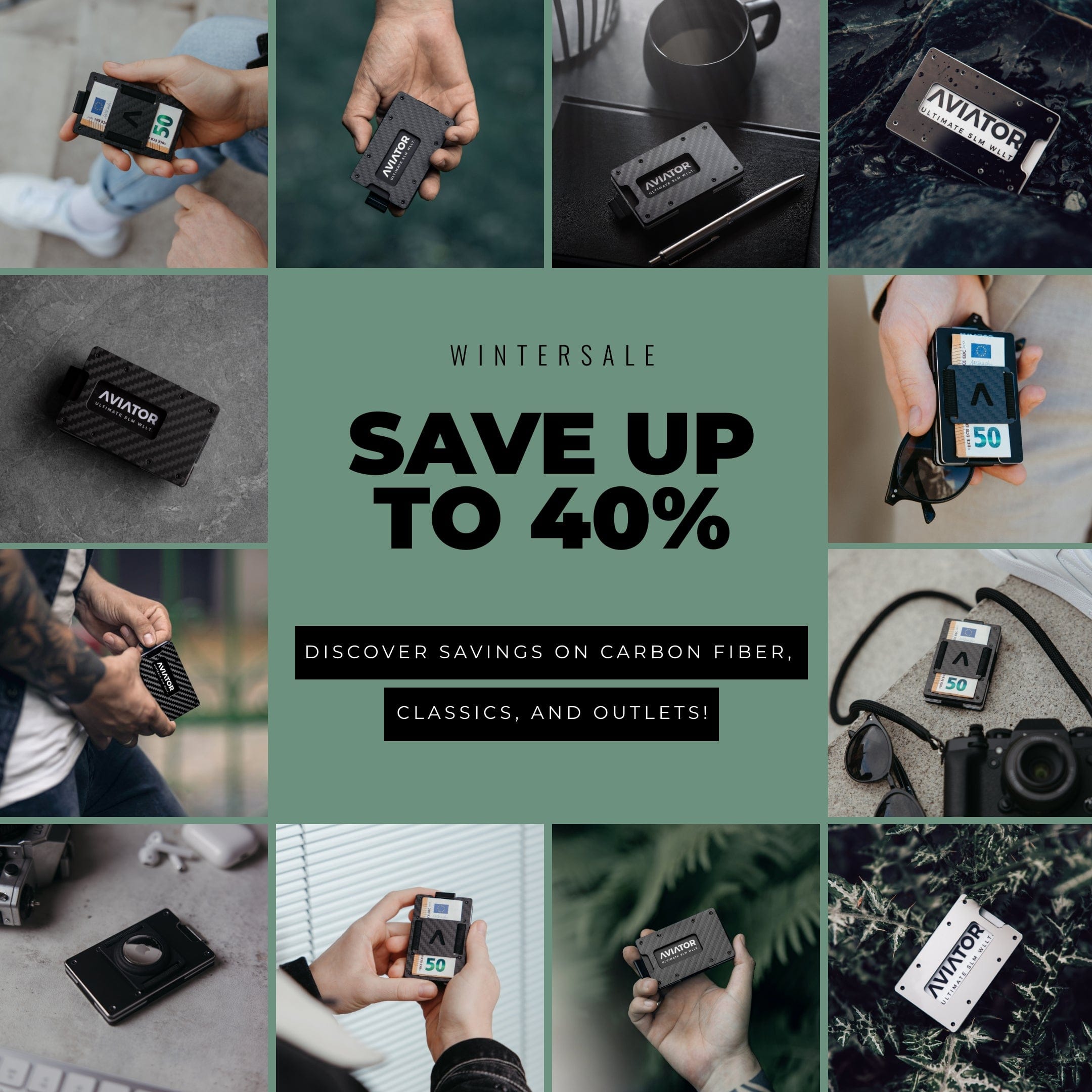 AVIATOR Wallet: German Made Metal Slim Wallets | AVIATOR Wallet