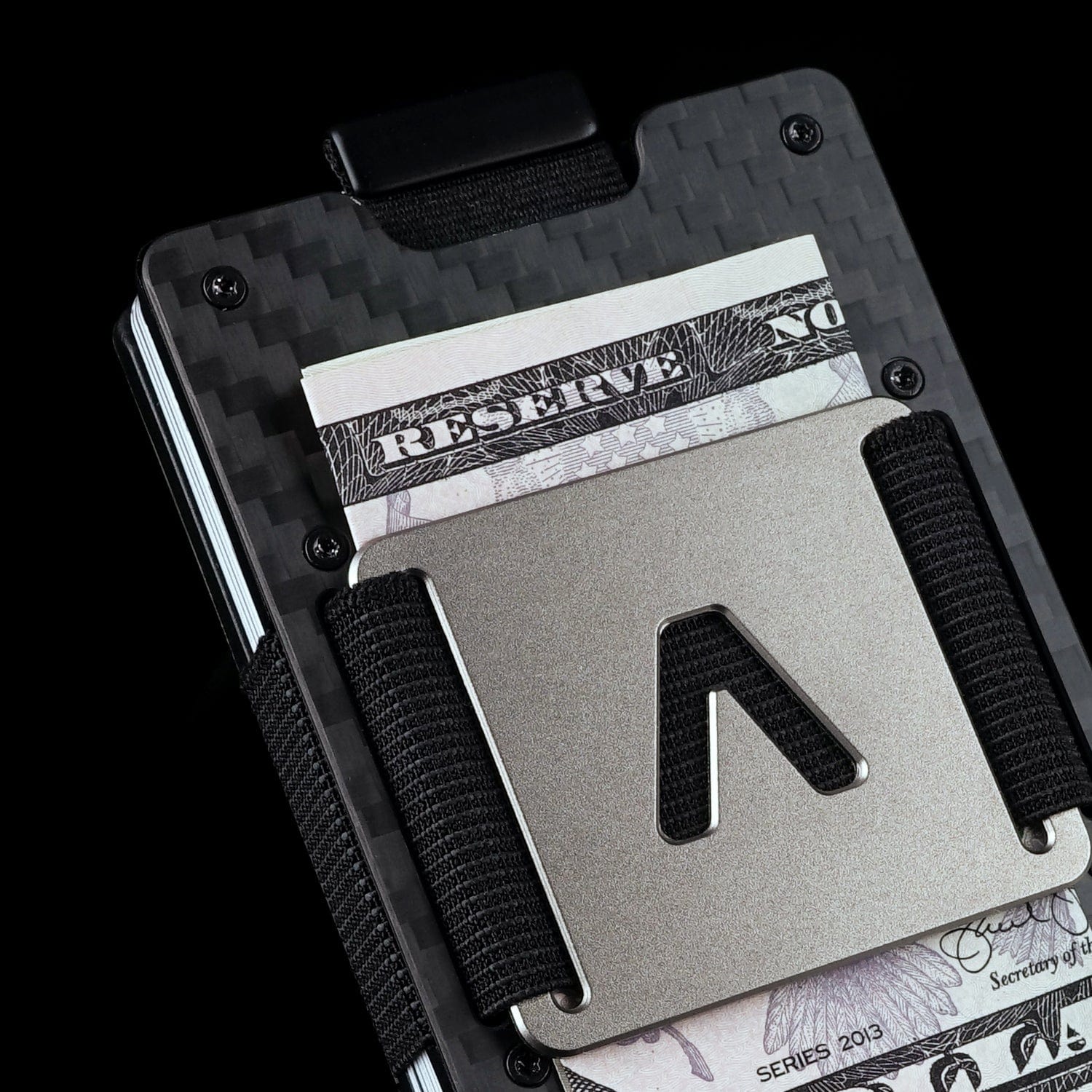 Carbon Fiber | Slide ONE Wallet + Titanium Cash Clip - AVIATOR by ...