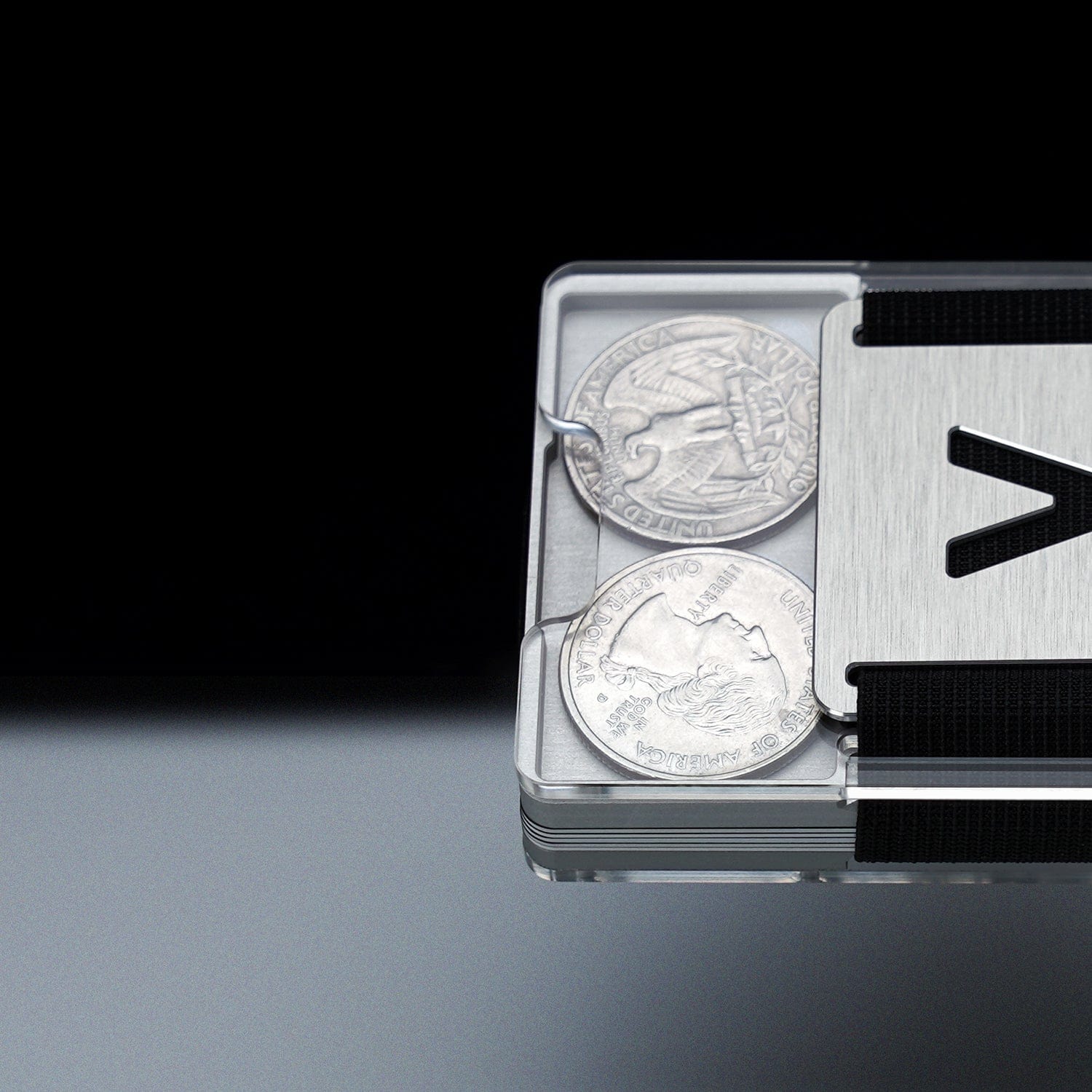 Fusion Silver | Metal Frame | Transparent Slide Wallet - AVIATOR by ...