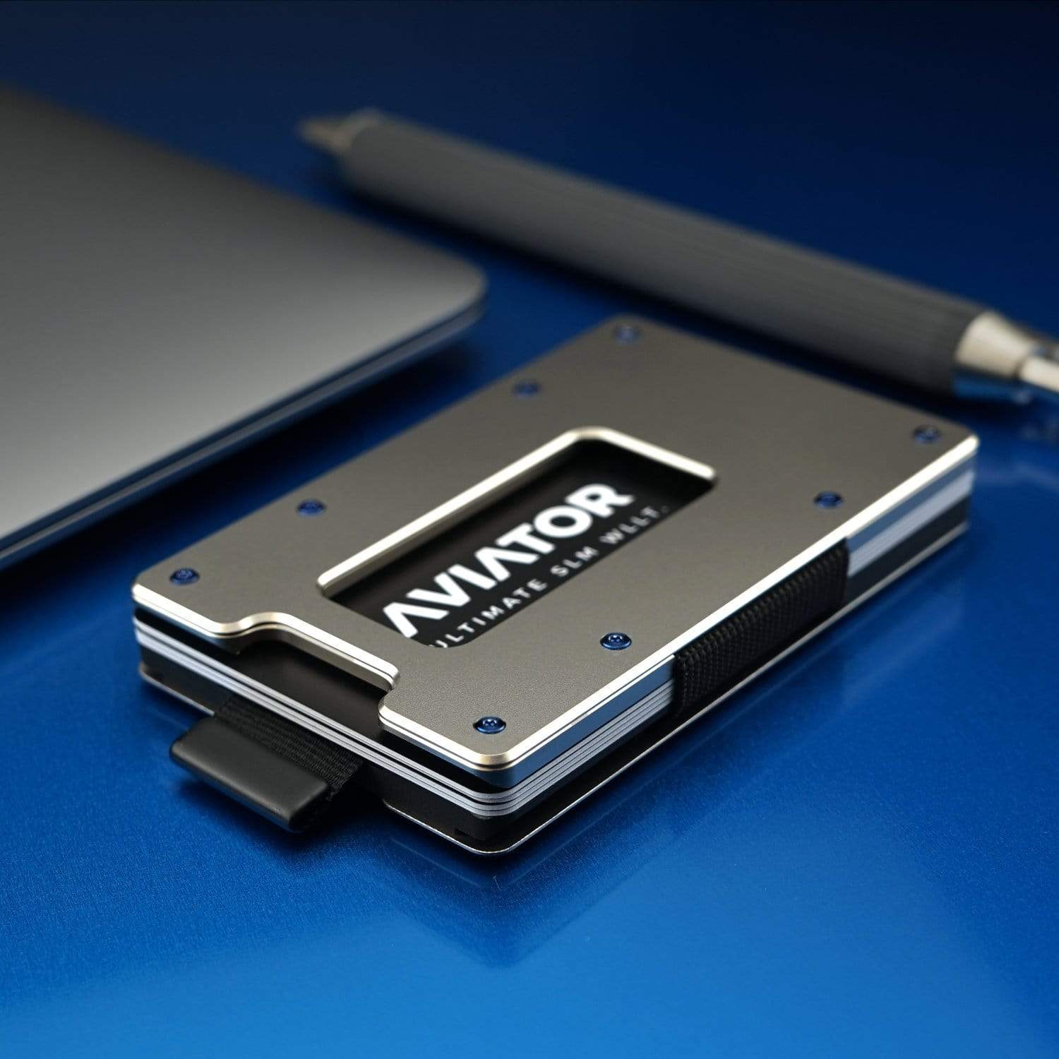 Titan One Slide Slim Titanium Wallet | AVIATOR Wallet - AVIATOR by ...