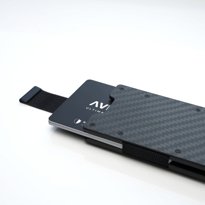 Carbon Fiber 3K Matte Slim Wallet - AVIATOR by EVERMADE WALLETS