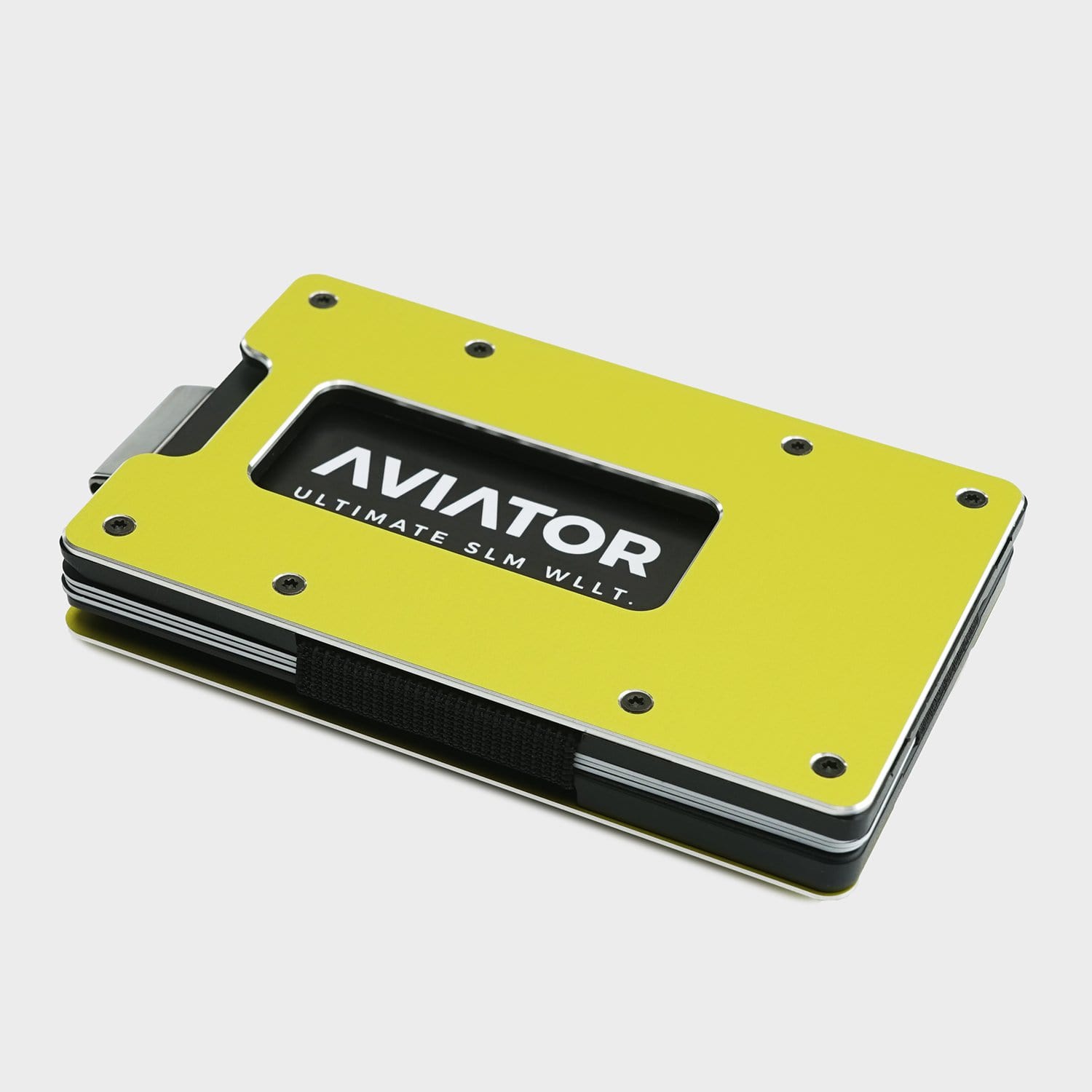 Electric lime | Slide | Slim Wallet | Metal Wallet - AVIATOR by ...